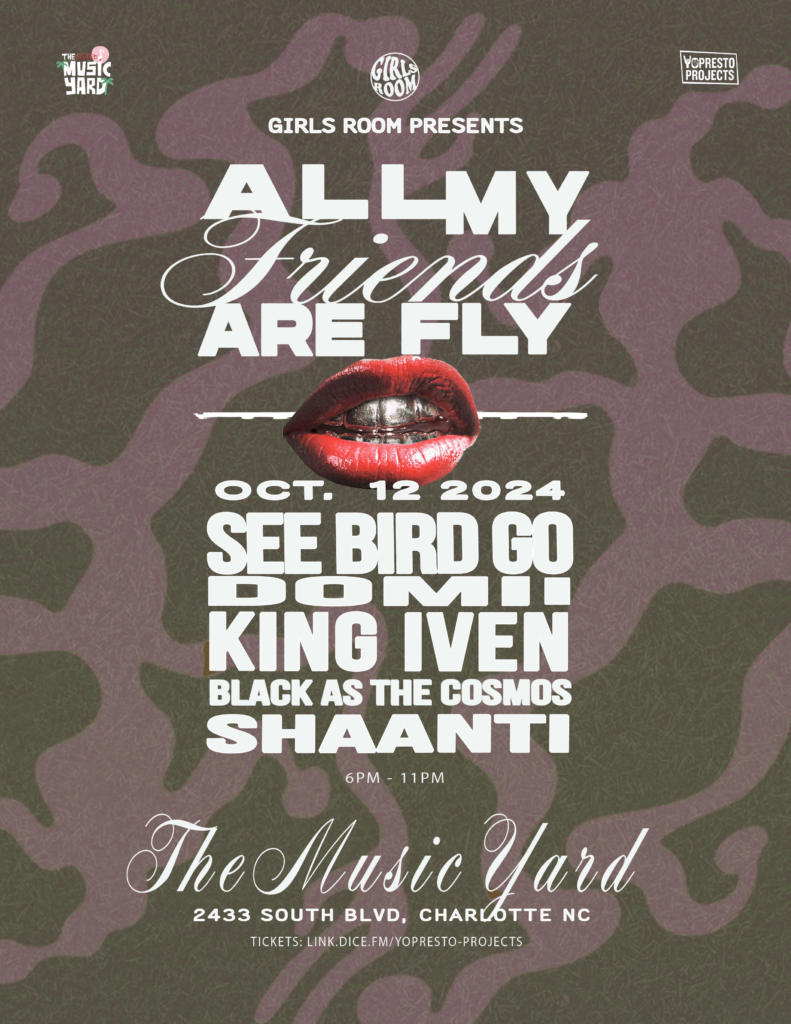 Girls Room Presents: All My Friends Are Fly - The Music Yard